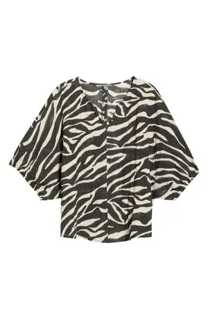 Wit & Wisdom Dolman Bubble Sleeve Top