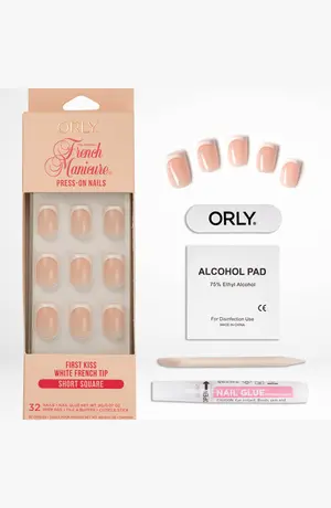 ORLY First Kiss Press-on Nails - French Tip