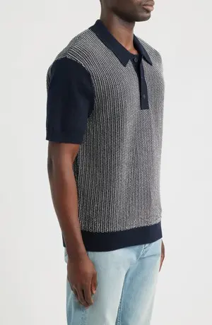 WAX LONDON Turin Stripe Polo
