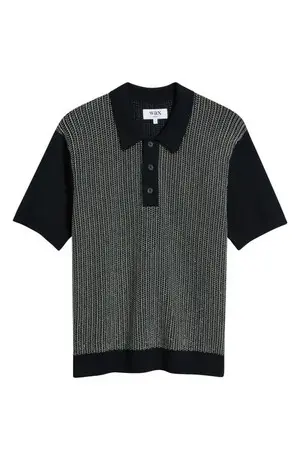 WAX LONDON Turin Stripe Polo