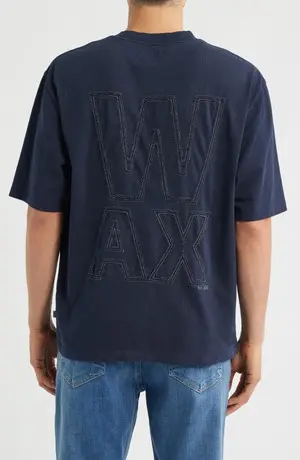 WAX LONDON Milton Varsity T-shirt