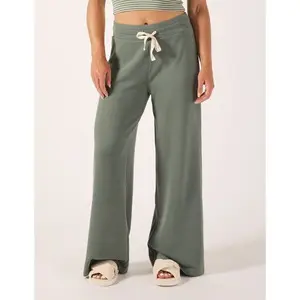 SOFTFLEX Cloud Fleece Wide-Leg Pants Basil