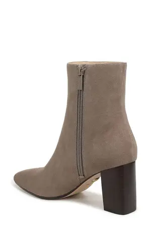 Veronica Beard Cassina Block Heel Bootie - Bark