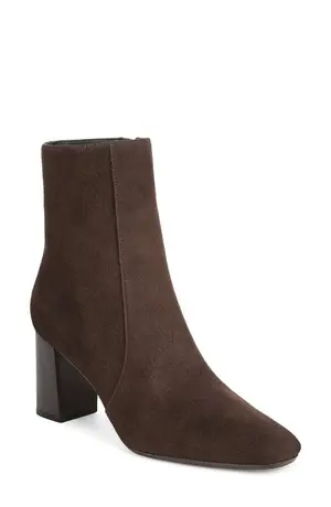 Veronica Beard Cassina Block Heel Bootie - Espresso