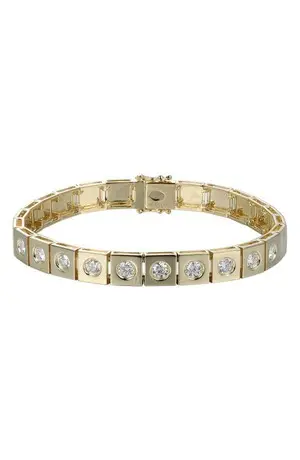 TYPE JEWELRY Leggo Xl Diamond Tennis Bracelet In 14k - Gold