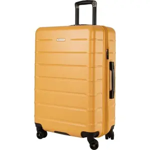 RICARDO BEVERLY HILLS Cambria Hardside Luggage 24-inch Medium Checked - Mango Tango