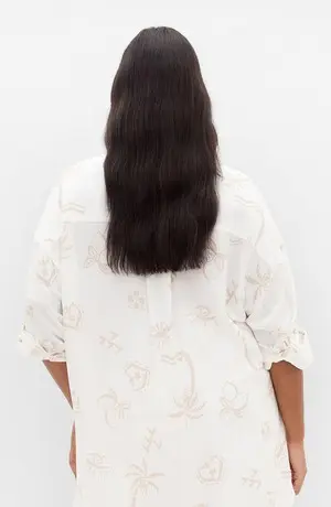 City Chic Alessia Print Shirt