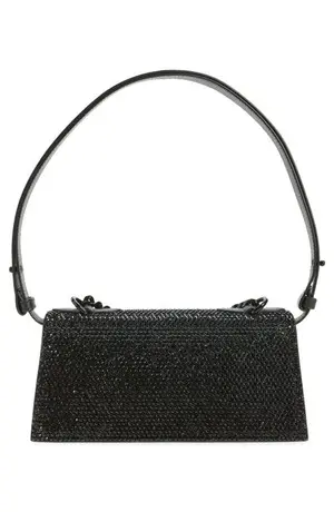 Alexander McQueen Mini Jeweled Shoulder Bag With Knuckle Hardware