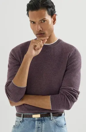 Brunello Cucinelli Cashmere Sweater - Grey