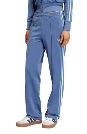 ADIDAS ORIGINALS Firebird Recycled Polyester Track Pants - Crew Blue/light Blue/white