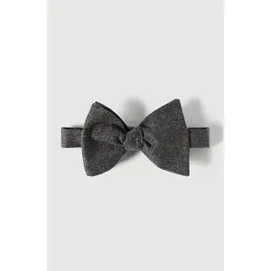 Brunello Cucinelli Cashmere And Silk Lightweight Flannel Bow Tie
