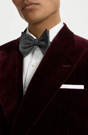 Brunello Cucinelli Cashmere And Silk Lightweight Flannel Bow Tie