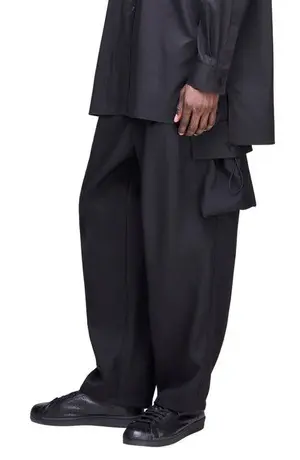 Y3 Sport Uniform Cargo Pants - Black