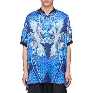 Y3 Satin Dragon Graphic Jersey - Multicolour