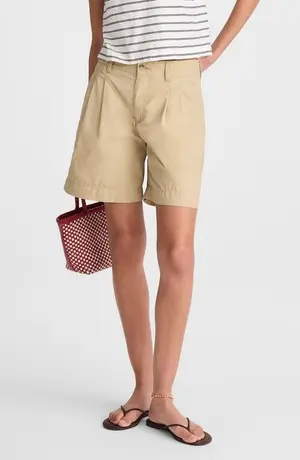 Madewell The Everyday Trouser Shorts - Fennel Seed