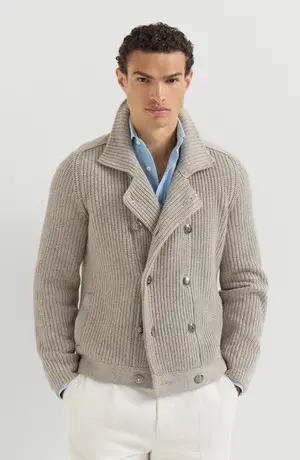 Brunello Cucinelli Half Sleeve Knitwear For Men