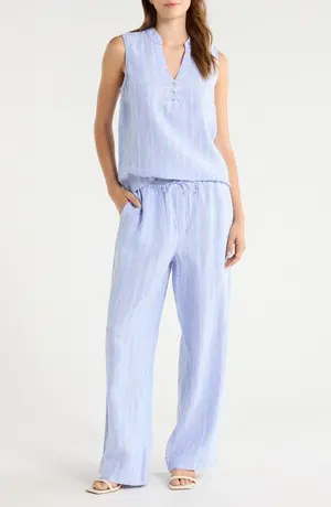 Tommy Bahama Sea Salt Bay Sleeveless Popover Top