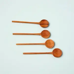 BE HOME Teak Thin Spoonsset Of 4