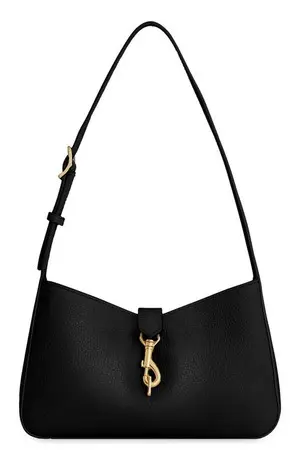Rebecca Minkoff Small Megan Leather Shoulder Bag - Black