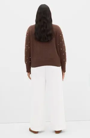 City Chic Pearly Gate Sweater