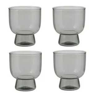 DANICA BRANDS Pedestal Tumblerset Of 4