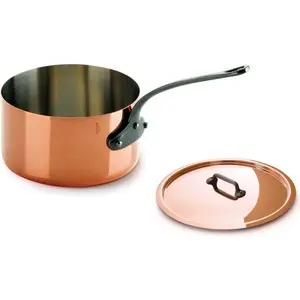MAUVIEL M150c Saucepan With Lid - Copper