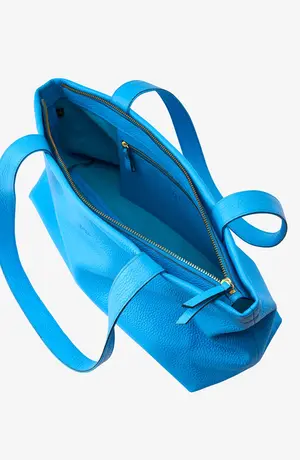 TUSK Anaya Zip Top Tote - Azure