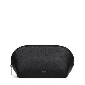 RADLEY Commute Street Grained Leather Makeup Bag - Black
