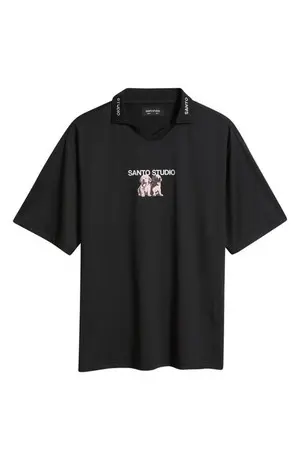 SANTO STUDIO Thugs Need Hugs Polo