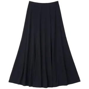 MONTE CARLO Polyester Knit Skirt - Black