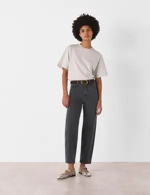 Whistles Stretch Barrel Leg Jeans