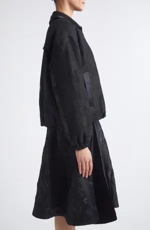 JASON WU Textured Fray Jacquard Jacket