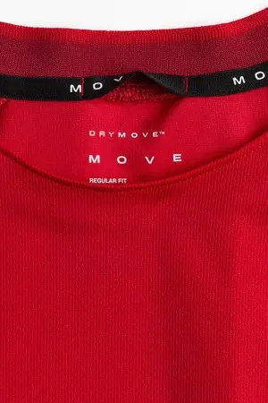 H&M Regular Fit Printed Football Shirt With Drymove™ Technology