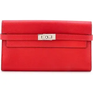 Hermès Kelly Wallet Epsom Long - Red