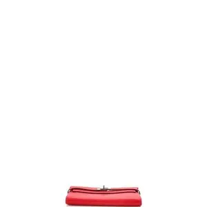 Hermès Kelly Wallet Epsom Long - Red