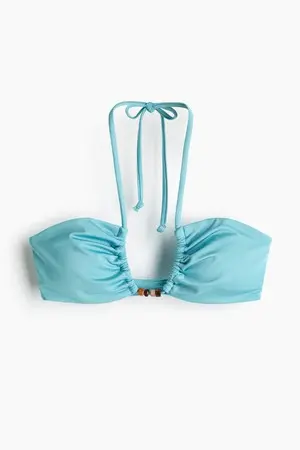 H&m Padded Halterneck Bikini Top