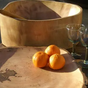 BE HOME Kiln Wood Bowl