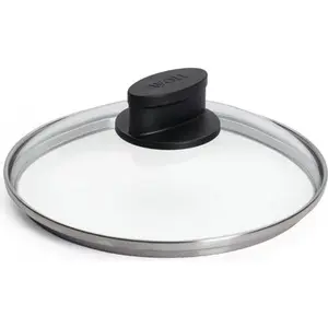 WOLL Ecolite Safety Glass Lid 8-inch - Black