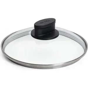 WOLL Ecolite Safety Glass Lid 12-inch - Black