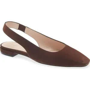 STUART WEITZMAN Stassi Slingback Flat - Walnut