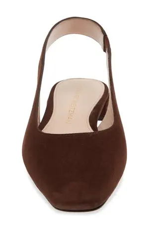 STUART WEITZMAN Stassi Slingback Flat - Walnut