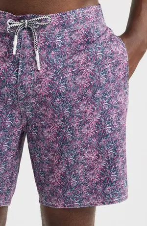 Johnnie-o Star Spangled Swim Trunks