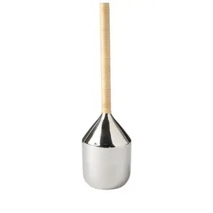 BE HOME Arendal Rattan Vessel - Silver