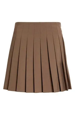 MAISON MARGIELA Pleated A-line Miniskirt