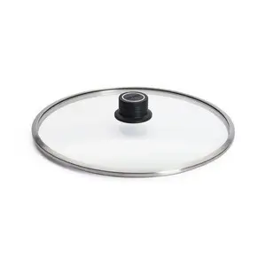 WOLL Ecologic Safety Glass Lid 12-inch - Black