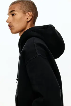 H&m Oversized Fit Zip-through Hoodie