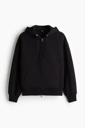 H&m Oversized Fit Zip-through Hoodie