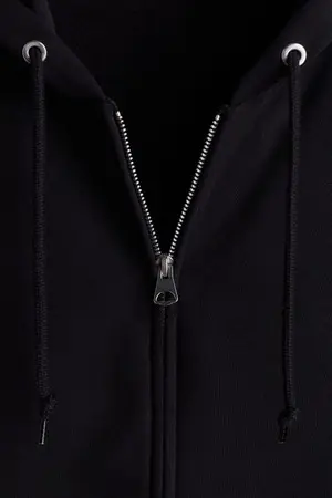 H&m Oversized Fit Zip-through Hoodie