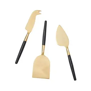 BE HOME Cheese Knifeset Of 3 Black