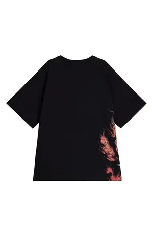 Y3 Loose Fit Cotton Graphic T-shirt